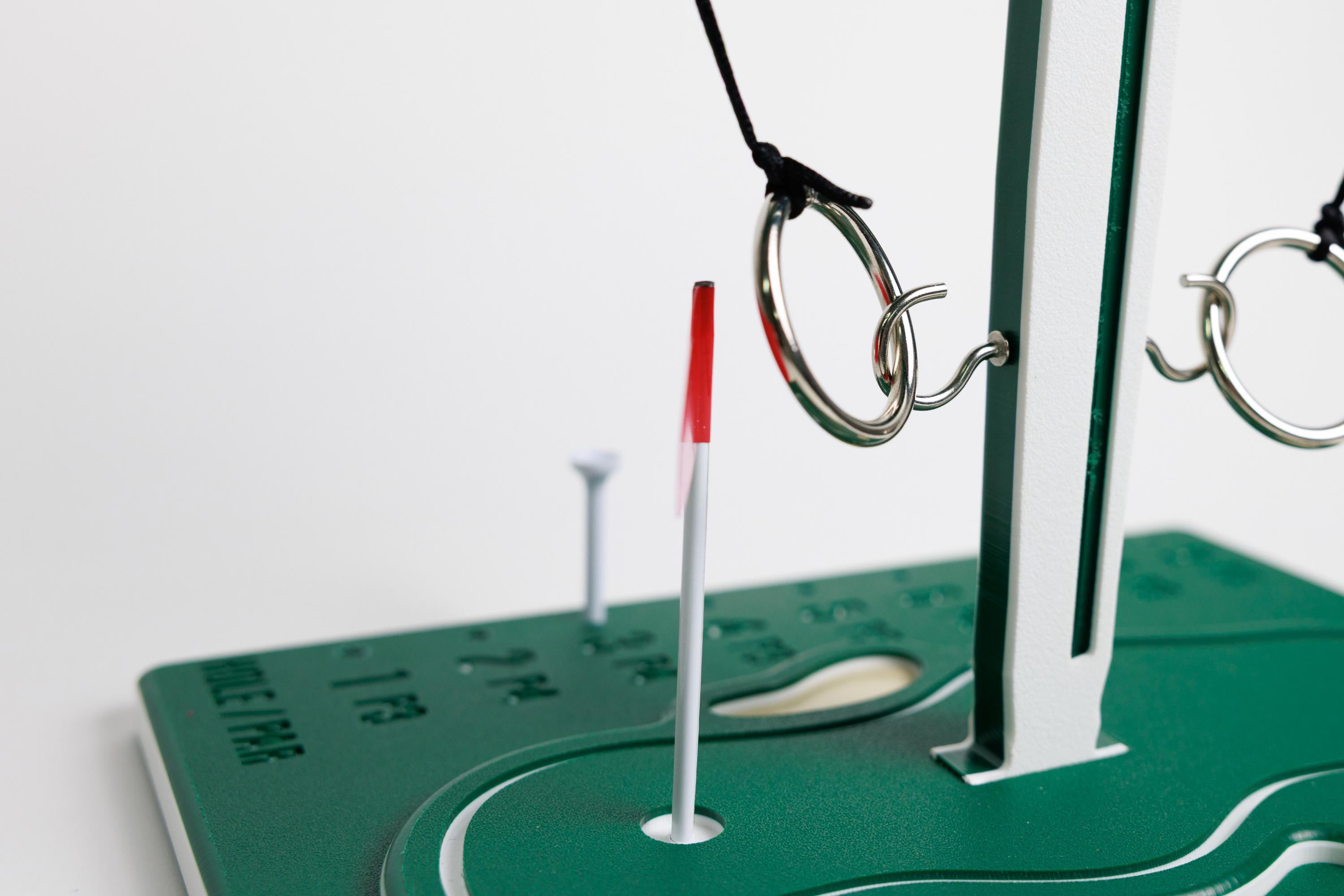 Golf Hook and Ring Toss Game | Backyard Golfing Fun | Golf Gift - Etsy