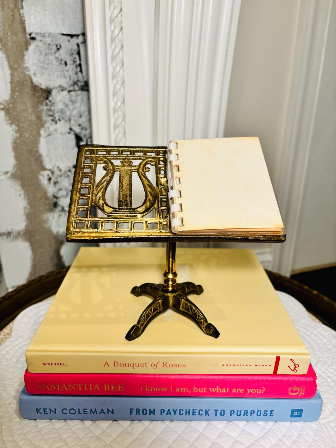 Vintage Brass Mini Music Stand Picture Holder - Etsy