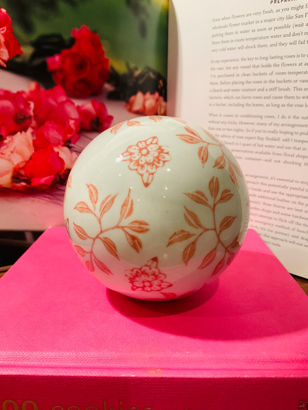 Ceramic Decorative Carpet Ball - Etsy