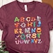 Alphabet Shirt, ABC Shirt, Animals Alphabet T-shirt, Kindergarten ...