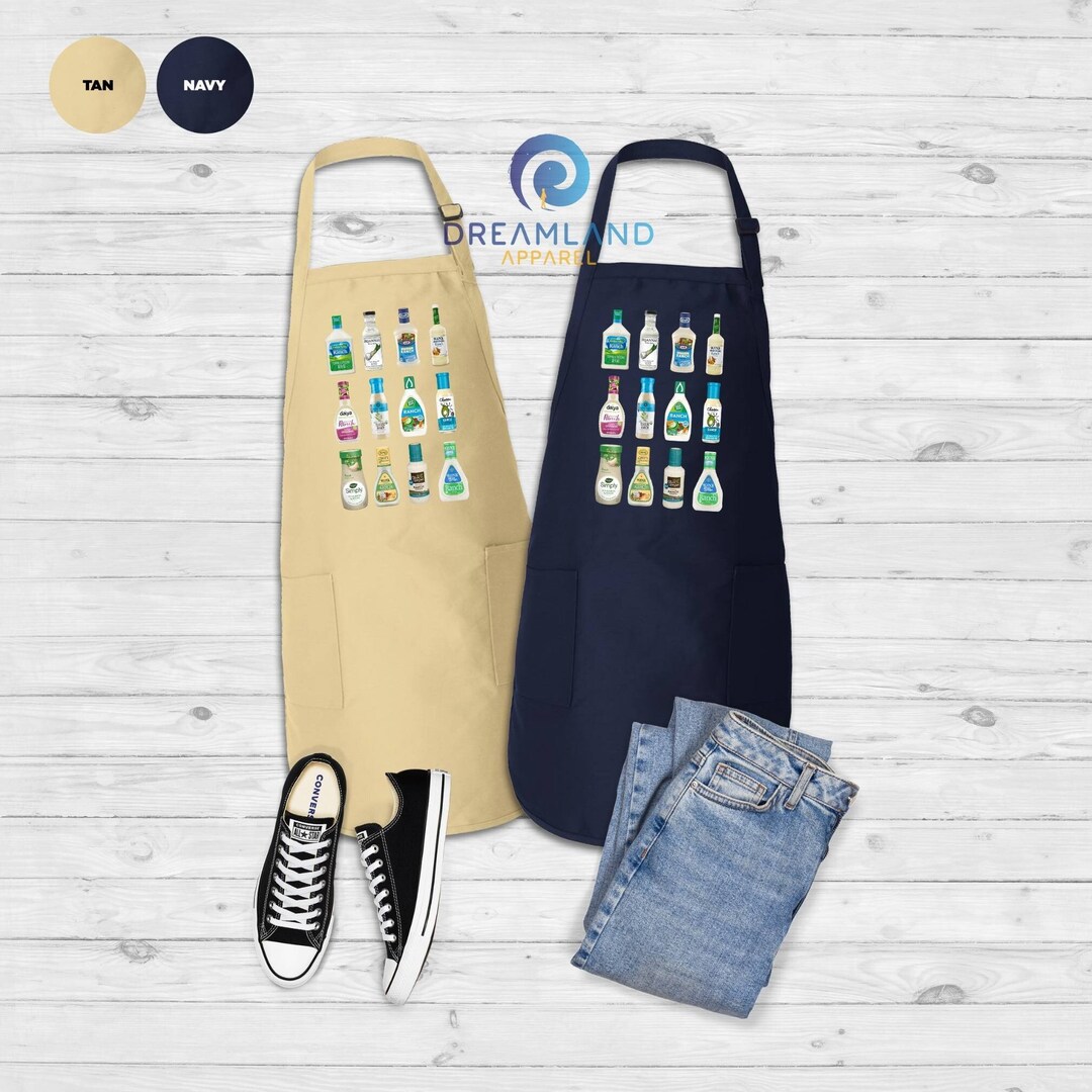 Ranch Apron, Condiment Apron, Ranch Dressing Apron, Ranch Lovers Gift ...