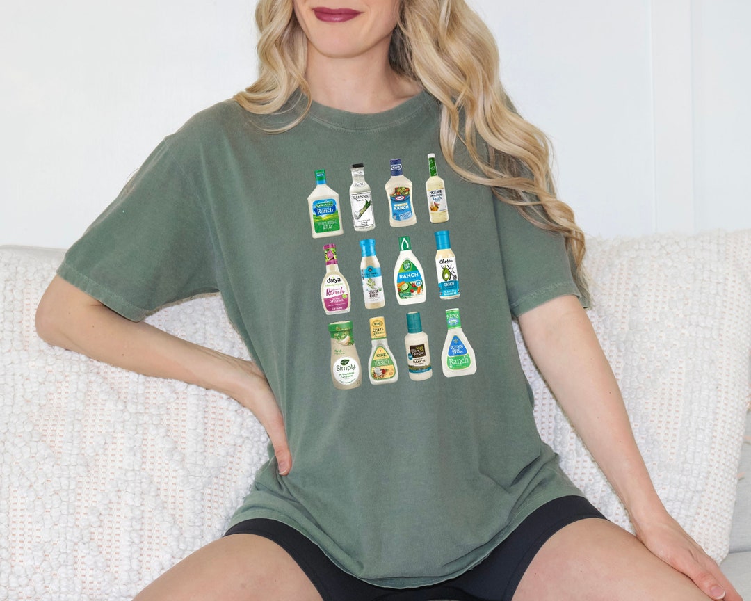 Comfort Colors T-shirt, Ranch Shirt, Ranch Dressing Tee, Ranch Lovers ...