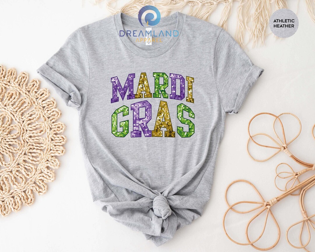 Mardi Gras Shirt, Saints Shirt, Fat Tuesday Shirt, Festive Shirt ...