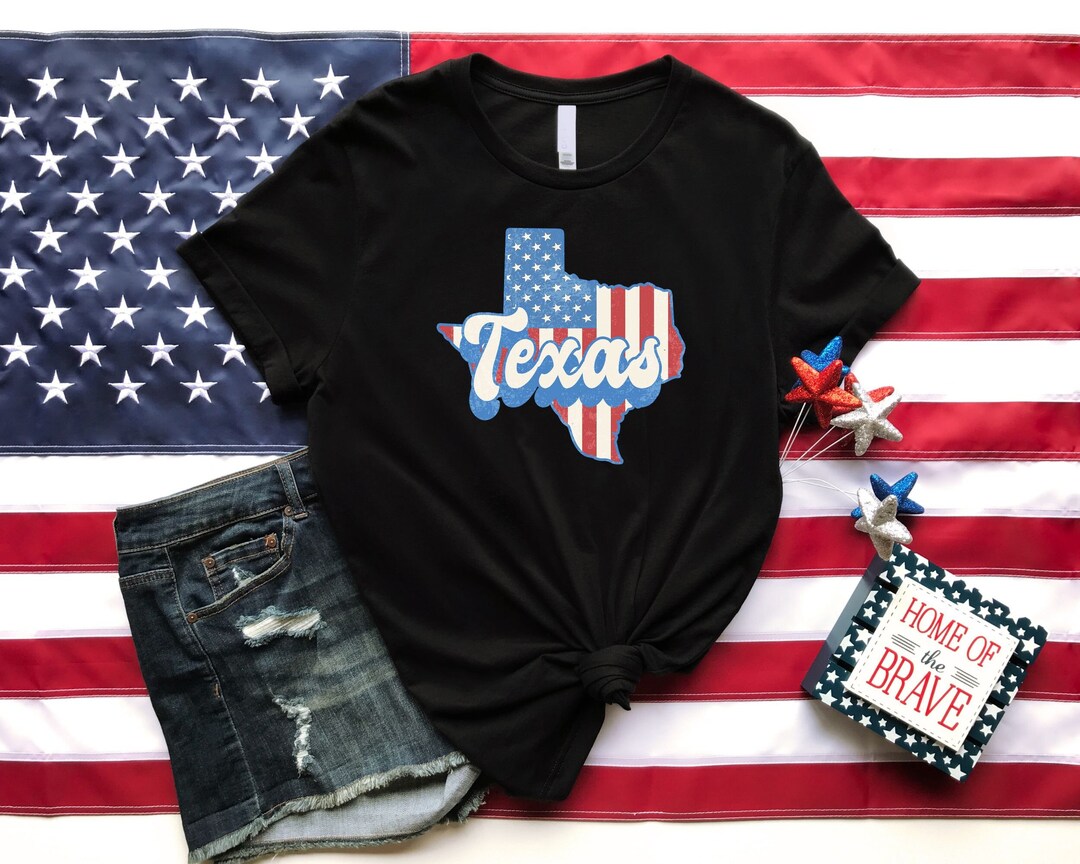 USA States T-shirt, Custom 4th of July, State Name Shirt, Red White ...