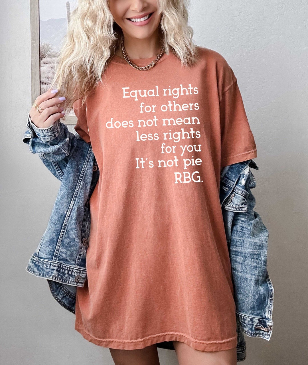 Equal Rights T-shirt, RGB Shirt, Awareness Shirt, Feminism Shirt, Human ...
