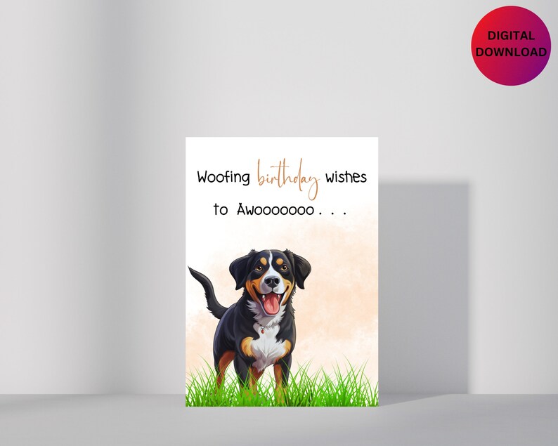 Printable Dog Birthday Card Printable Birthday Card Funny - Etsy