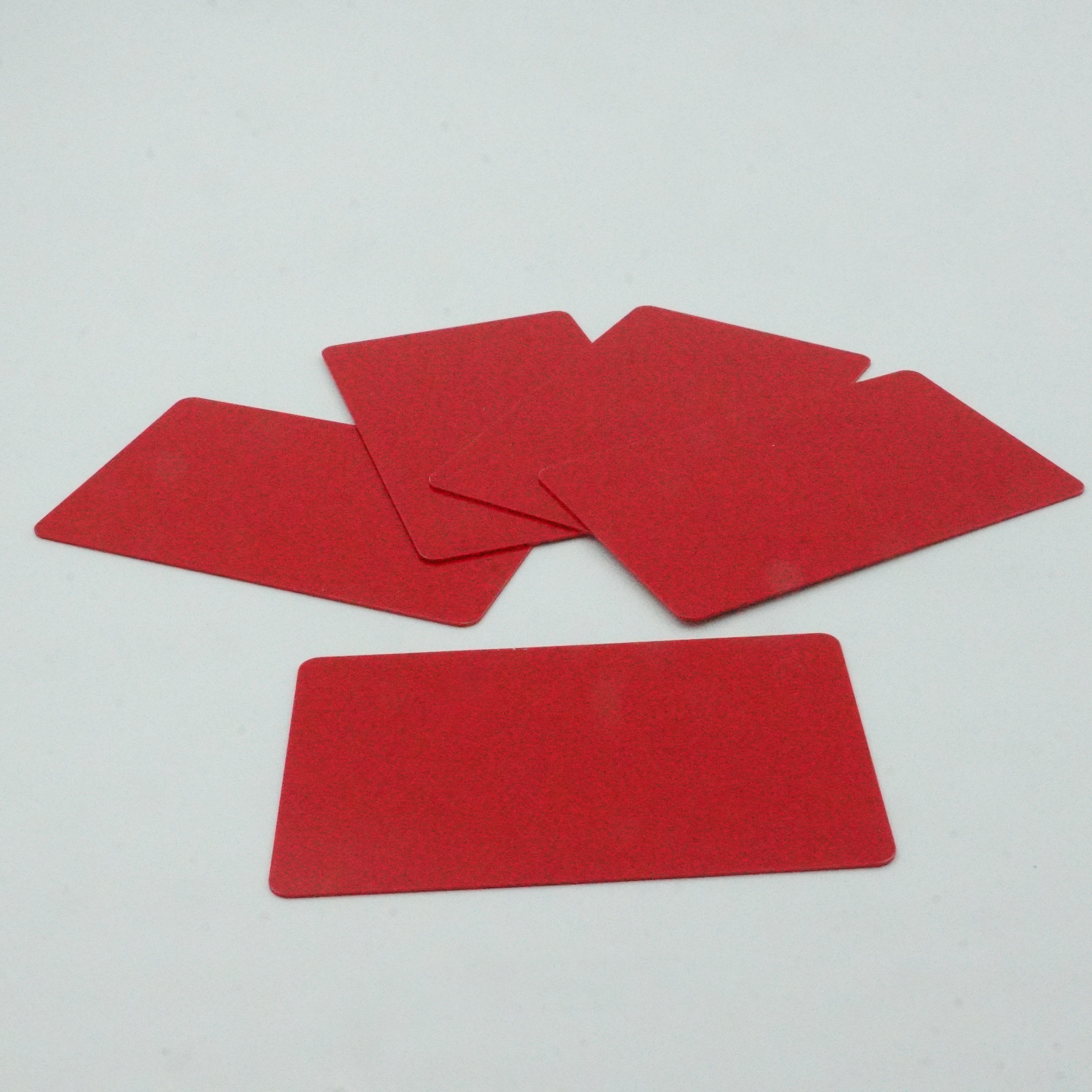 Pack of 5 Plastic 30mil CR80 Standard Size Blank Credit Cards - Etsy