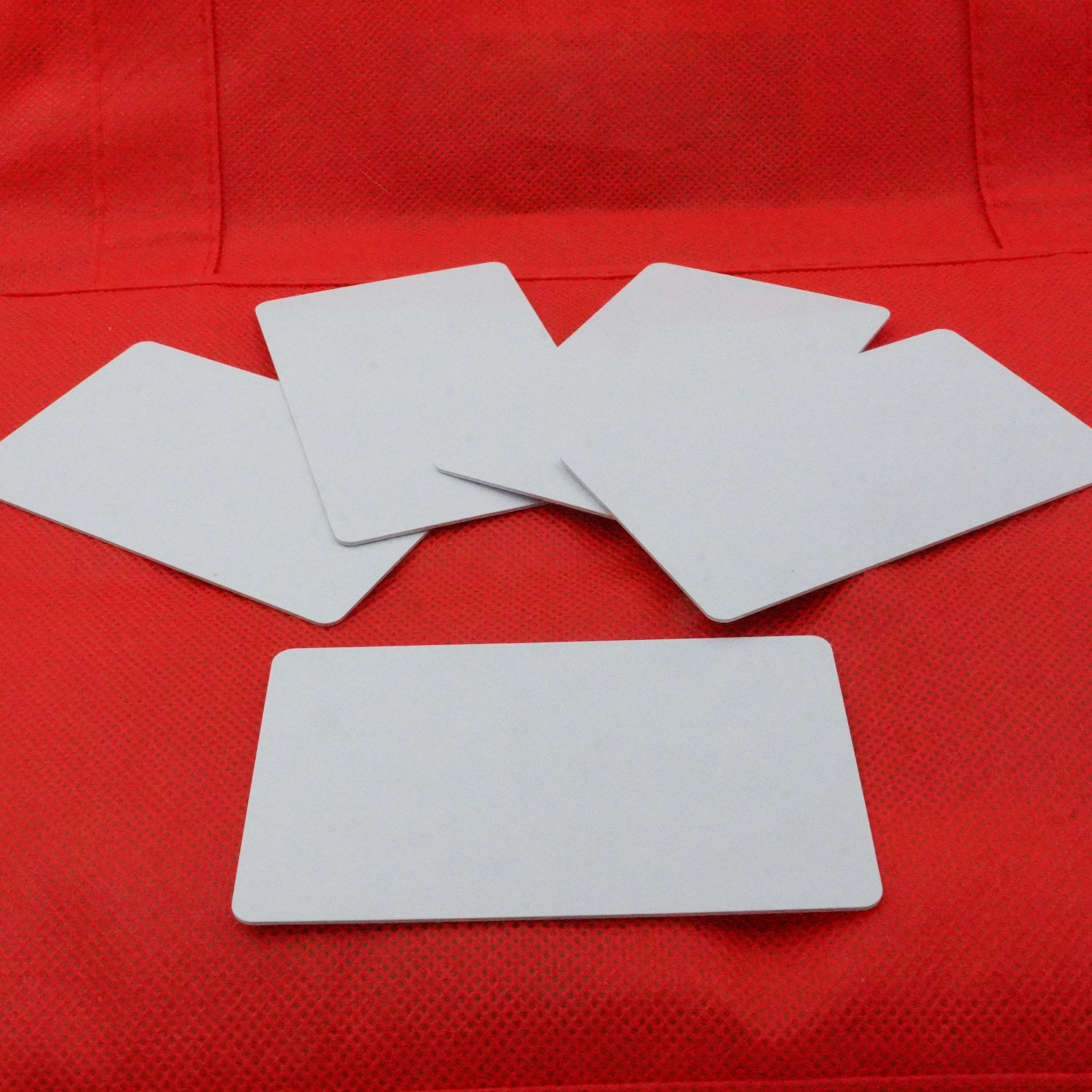 Pack of 5 Plastic 30mil CR80 Standard Size Blank Credit Cards - Etsy