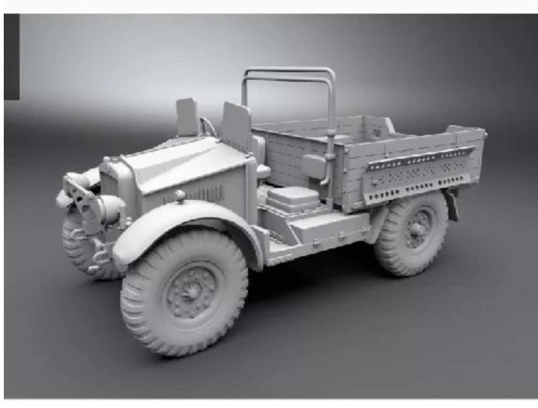 Ww2 Morris Cs8 1:16th Scale Model Kit - Etsy