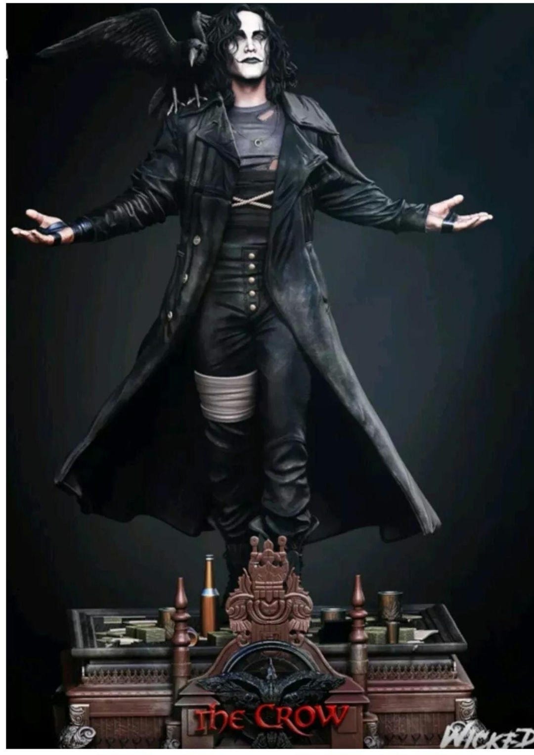 The Crow 3d Printed Model Kit 1:16th Scale - Etsy