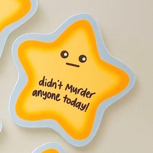 Gold Star Stickers Funny Stickers Snarky Stickers Adult Humor Sarcastic ...