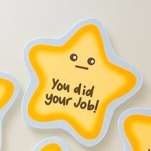 Gold Star Stickers Funny Stickers Snarky Stickers Adult Humor Sarcastic ...