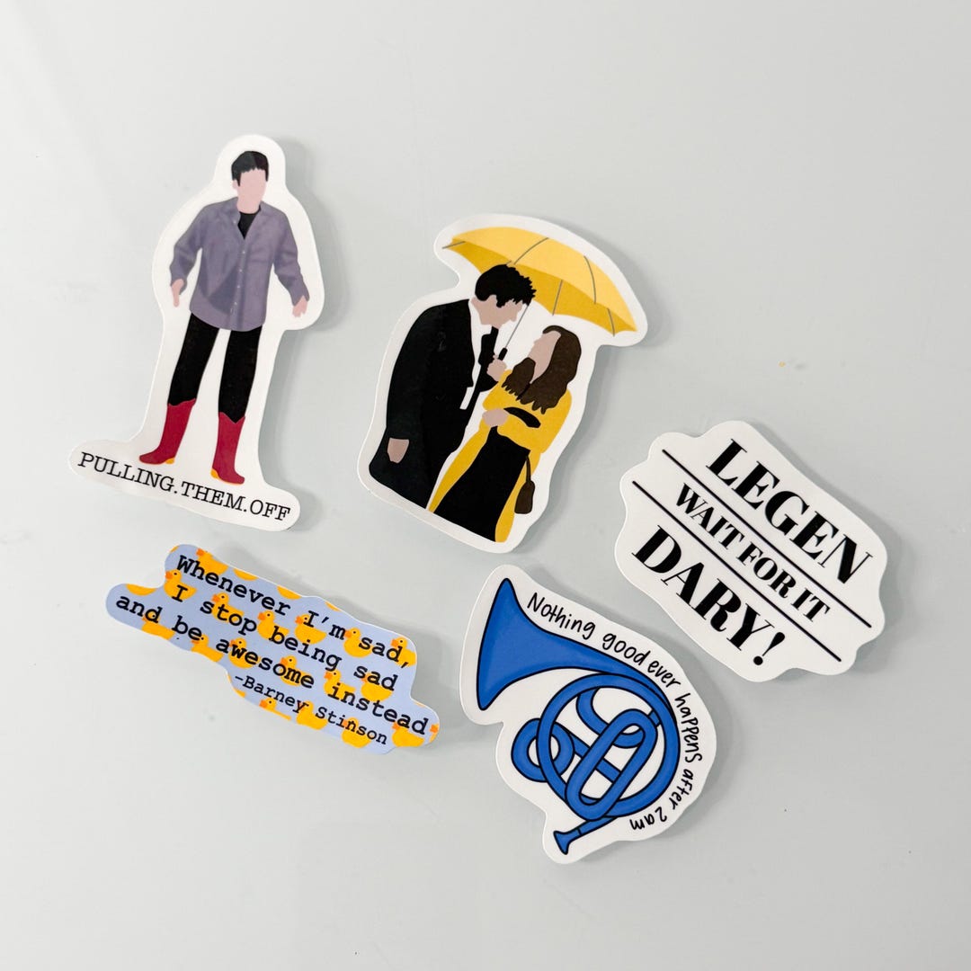 How I Met Your Mother Sticker HIMYM Sticker Ted Mosby Sticker Tv Show ...