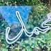 Custom Arabic Neon Sign in Double Line - Etsy