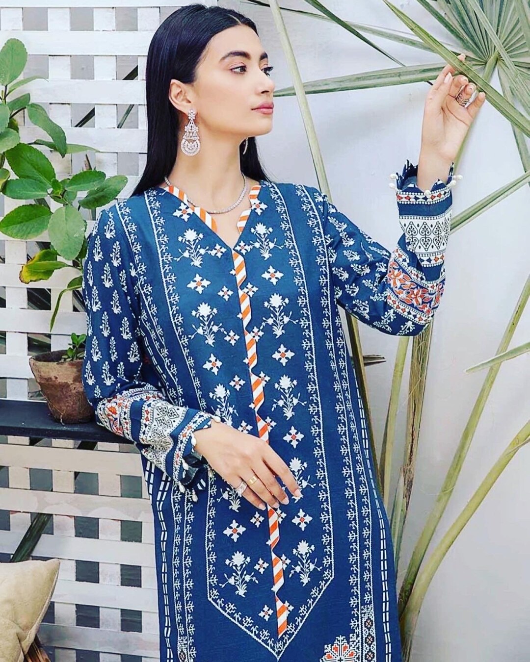 Traditional Pakistani 3-piece Dress | Ready to Wear | Indian | Afghani | Bangladeshi - Etsy