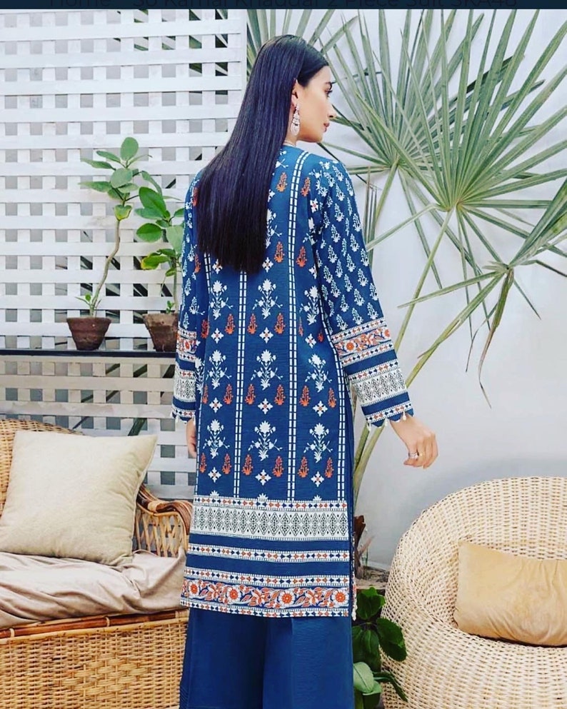 Traditional Pakistani 3-piece Dress | Ready to Wear | Indian | Afghani ...