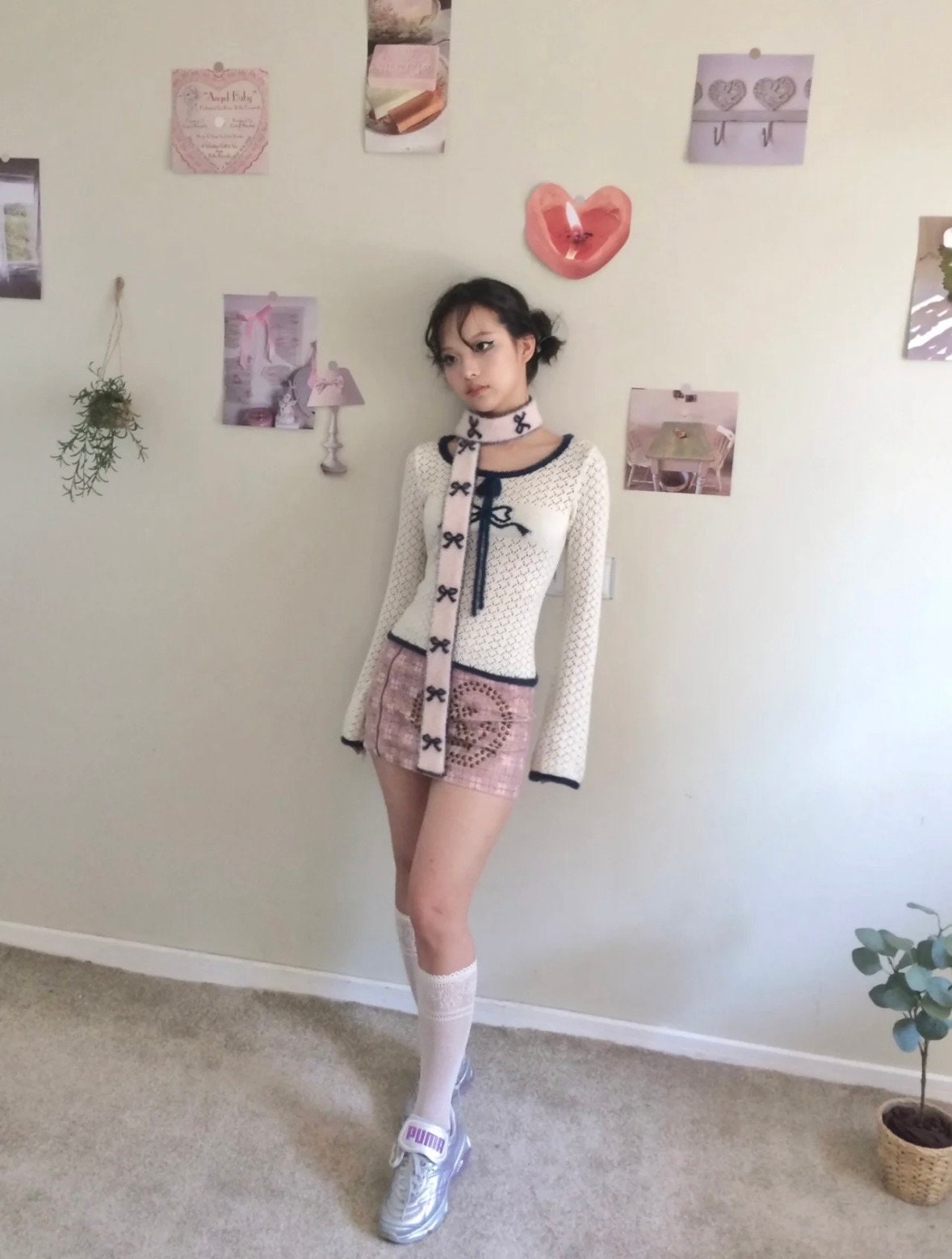 Crochet Scarf, Cute Scarf, Handmade Scarf, Gift for Her, Beautiful ...