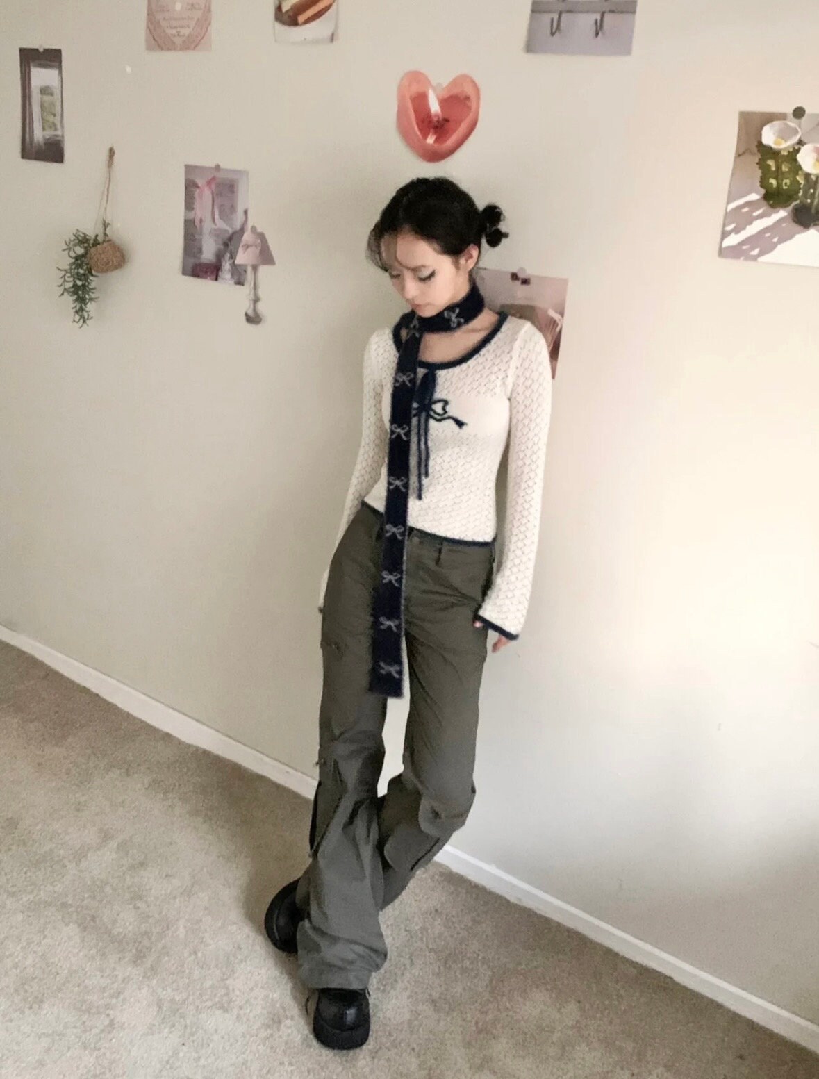 Crochet Scarf, Cute Scarf, Handmade Scarf, Gift for Her, Beautiful ...