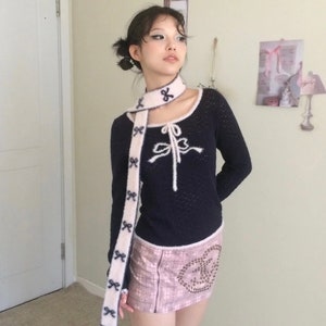 Crochet Scarf, Cute Scarf, Handmade Scarf, Gift for Her, Beautiful ...