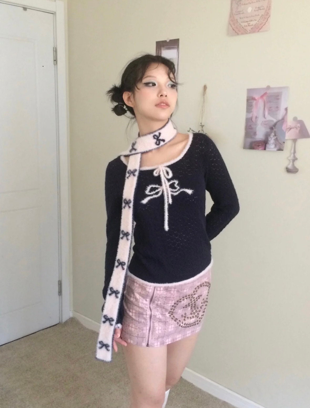 Crochet Scarf, Cute Scarf, Handmade Scarf, Gift for Her, Beautiful ...