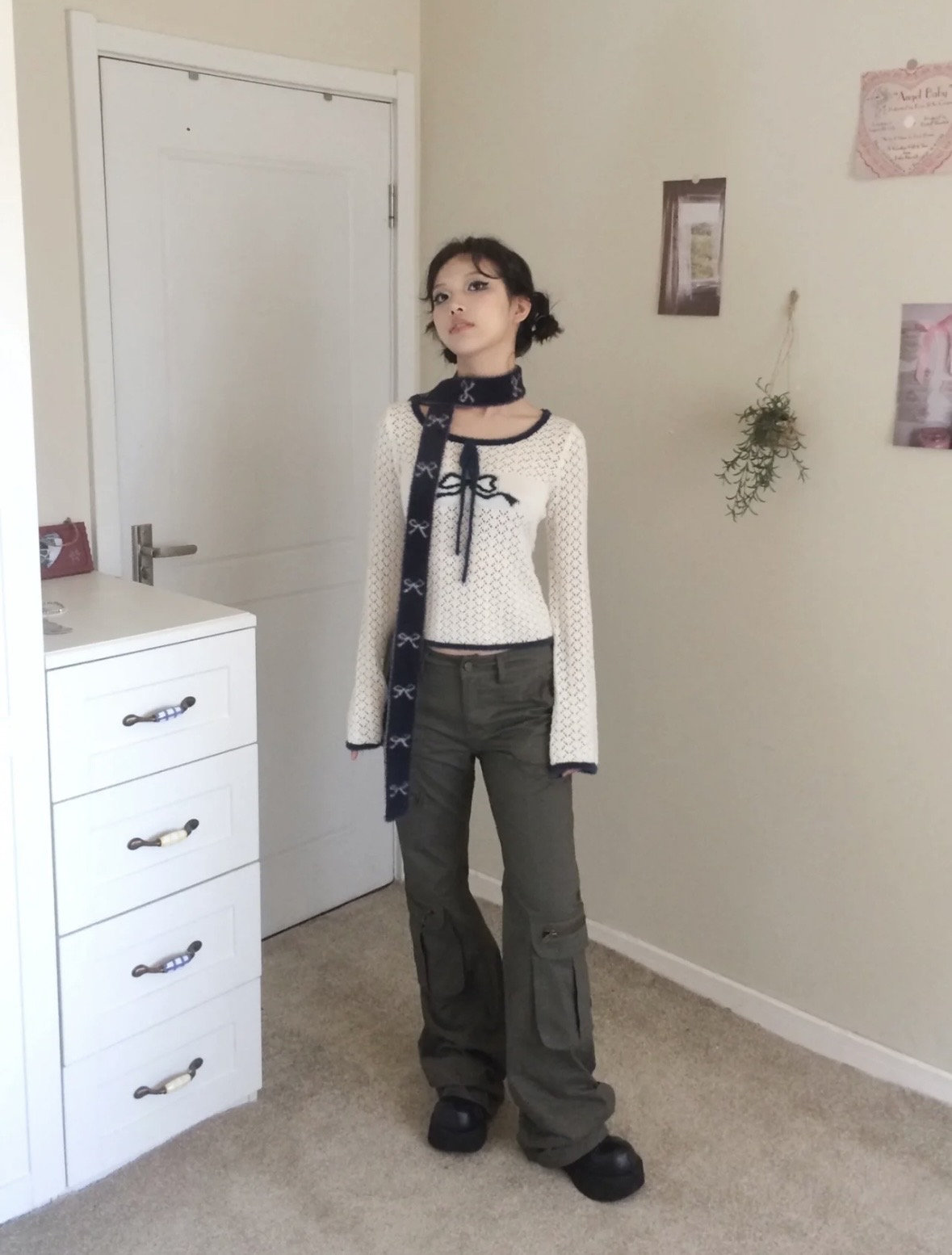 Crochet Scarf, Cute Scarf, Handmade Scarf, Gift for Her, Beautiful ...