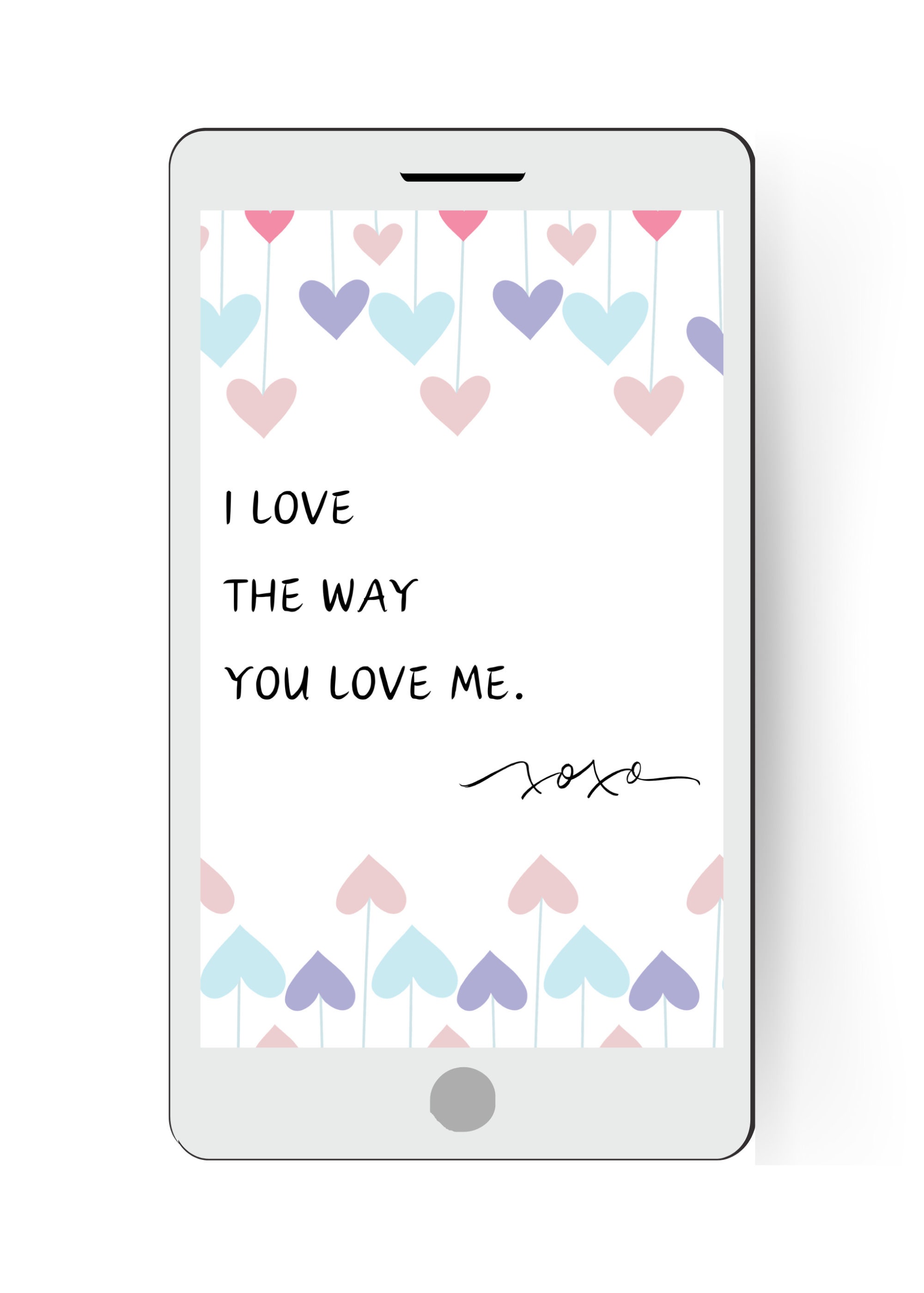 Valentine's Day Card Editable, Printable Digital Download - Etsy