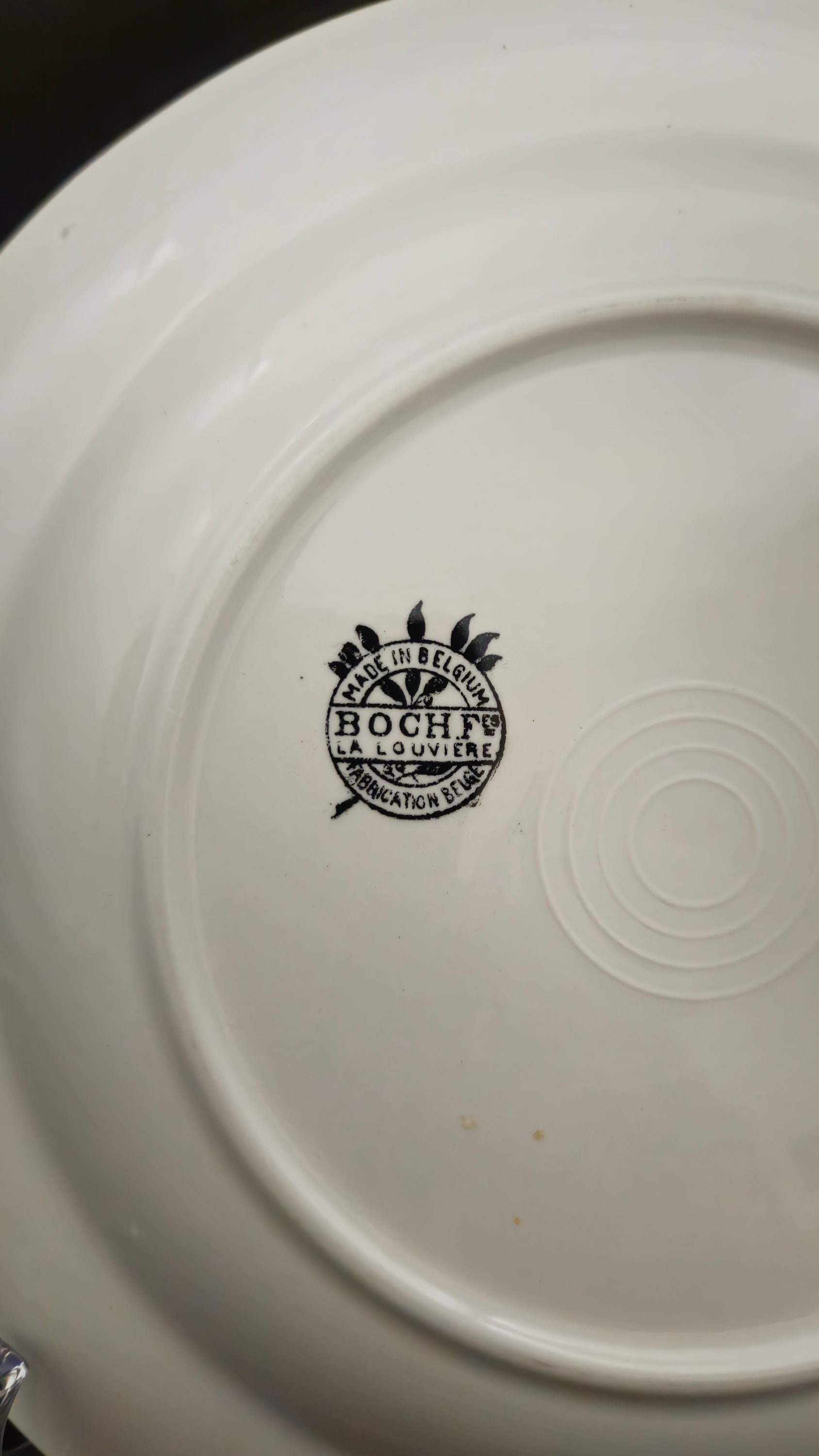 Rare Porcelain Plate Napoleon Bonaparte Battles - by Boch La Louviere ...
