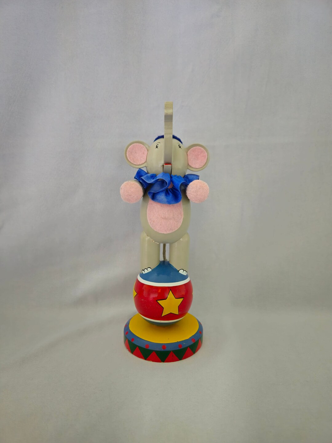 Very Rare Wooden Nutcracker Circus Elephant Christmas - Etsy