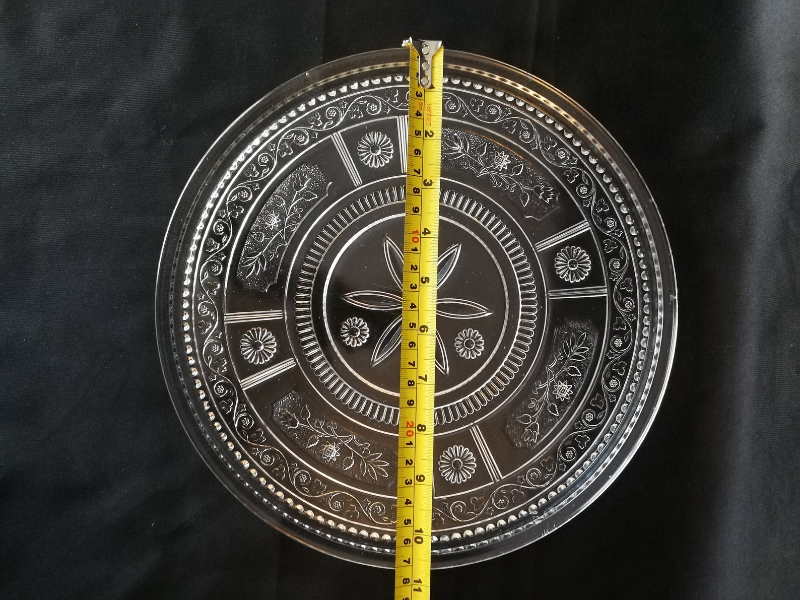 Bryce Brothers - Willow Oak Pattern Plate / Trey 10 3/4 In - Etsy