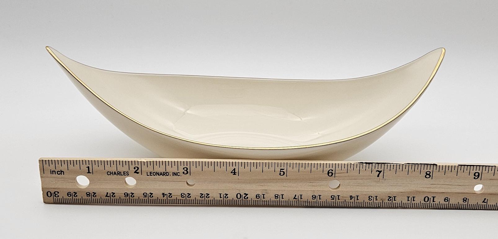 Vintage Lenox Nut Dish - Olympia Gold Collection - Ivory Porcelain Bowl ...