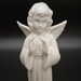 Vintage Dresden Germany White Porcelain Angel Figurine Conductor ...