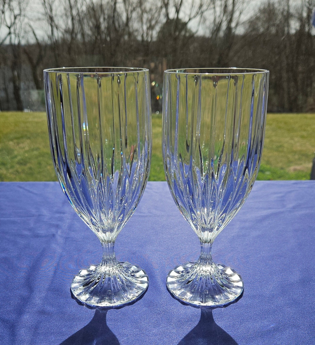 Vintage Iced Tea / Water Glasses - by Mikasa - Exceptionally Beautiful ...