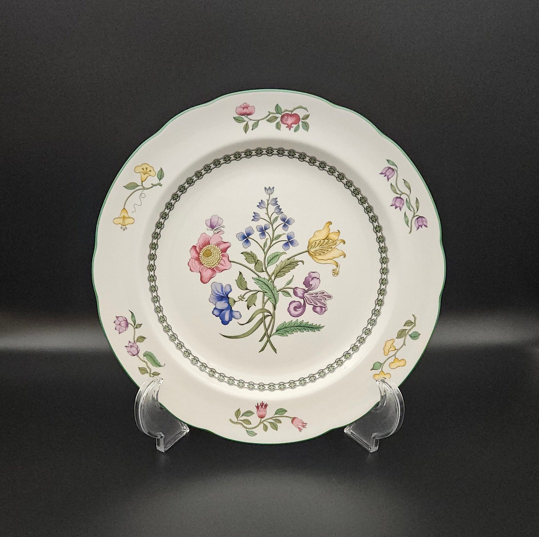 Vintage Dinner Plate - by Spode - Plate is Part of Summer Palace (fine ...
