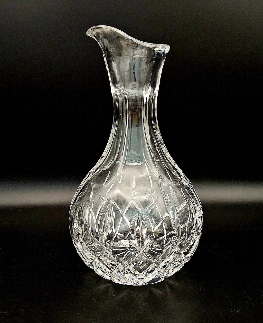 Vintage Crystal Carafe - by Gorham Crystal - King Edward Pattern - Lead ...