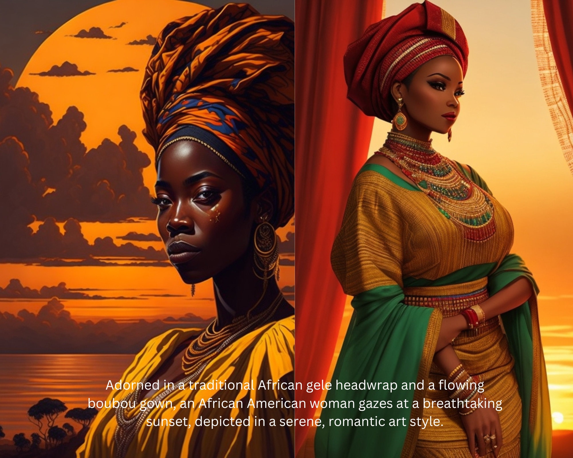 350 AI Art Prompts - African American Women | 350 Scenes/models ...