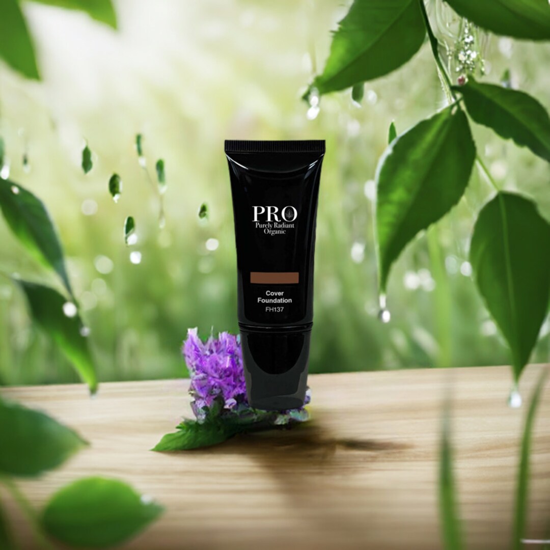 Organic Full Coverage Foundation for All Skin Types - Purely Radiant ...