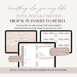 Ultimate Canva PLR Hyperlink Planner, Undated Digital Planner to Resell ...