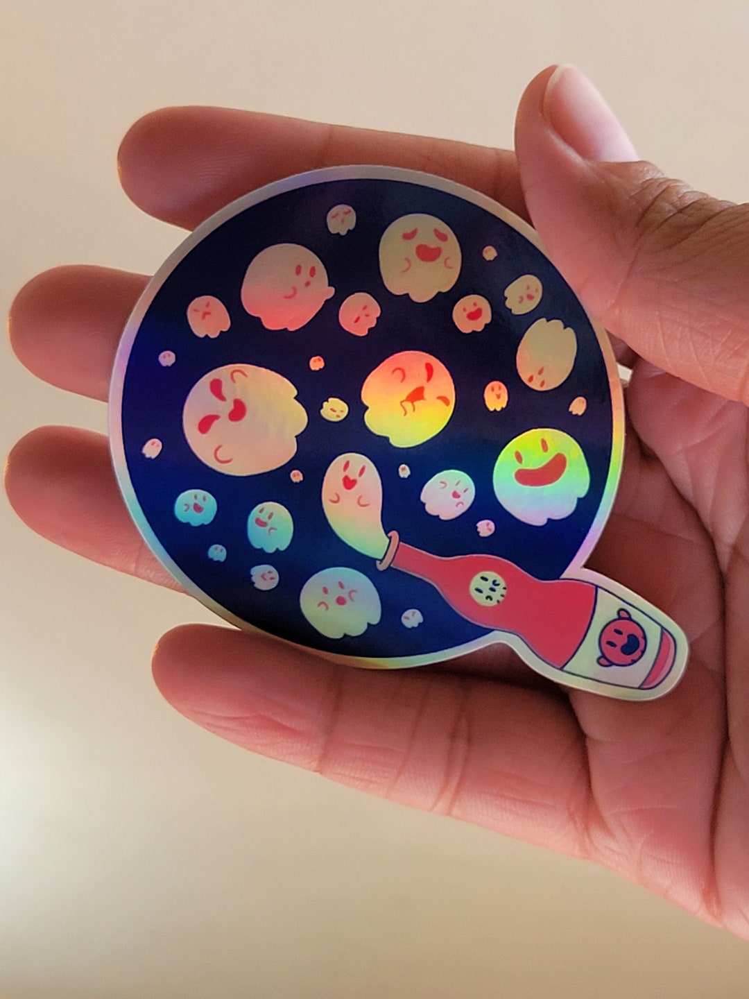 Bubble Boo Soda Sticker - Etsy