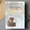 Country & Western Funeral Program, Memorial Service, Printable Order of ...