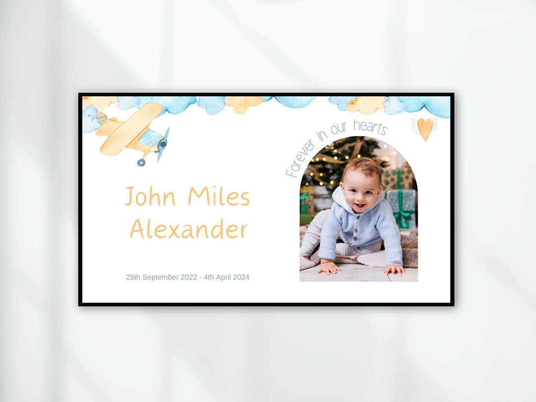 Kids Funeral Slideshow, Memorial Video Little Boy, Child Funeral ...