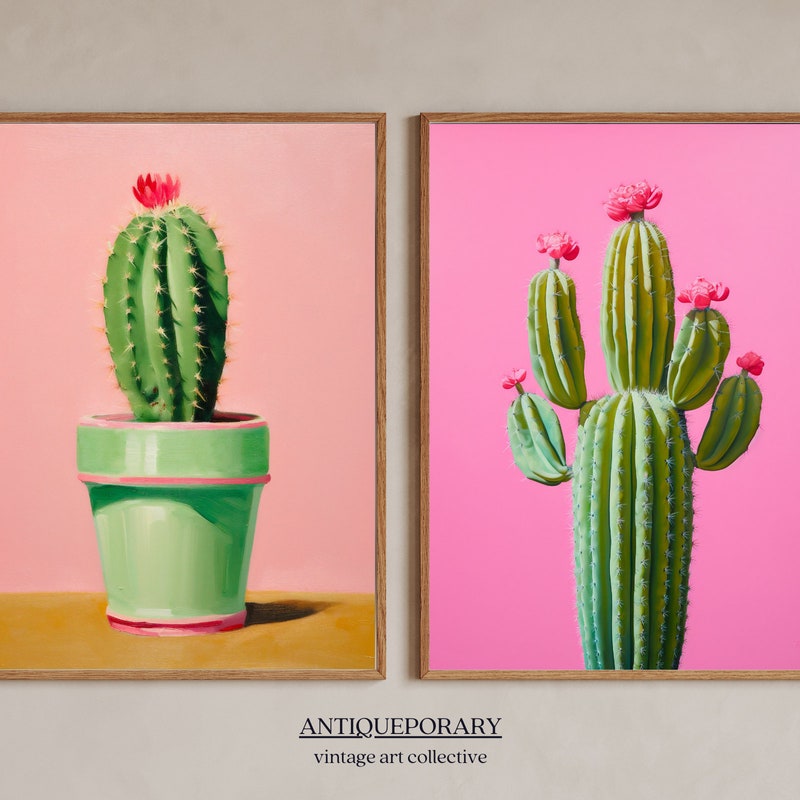 Cactus Print - Etsy