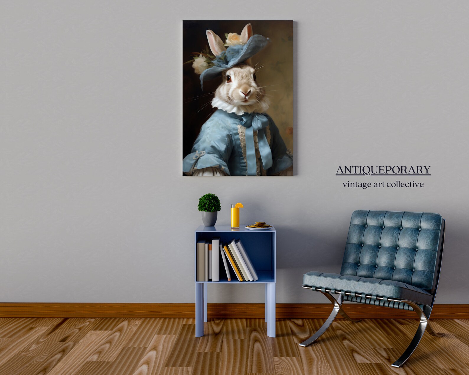 Victorian Animal Portrait, Dressed Animal Prints, Royal Rabbit Poster ...