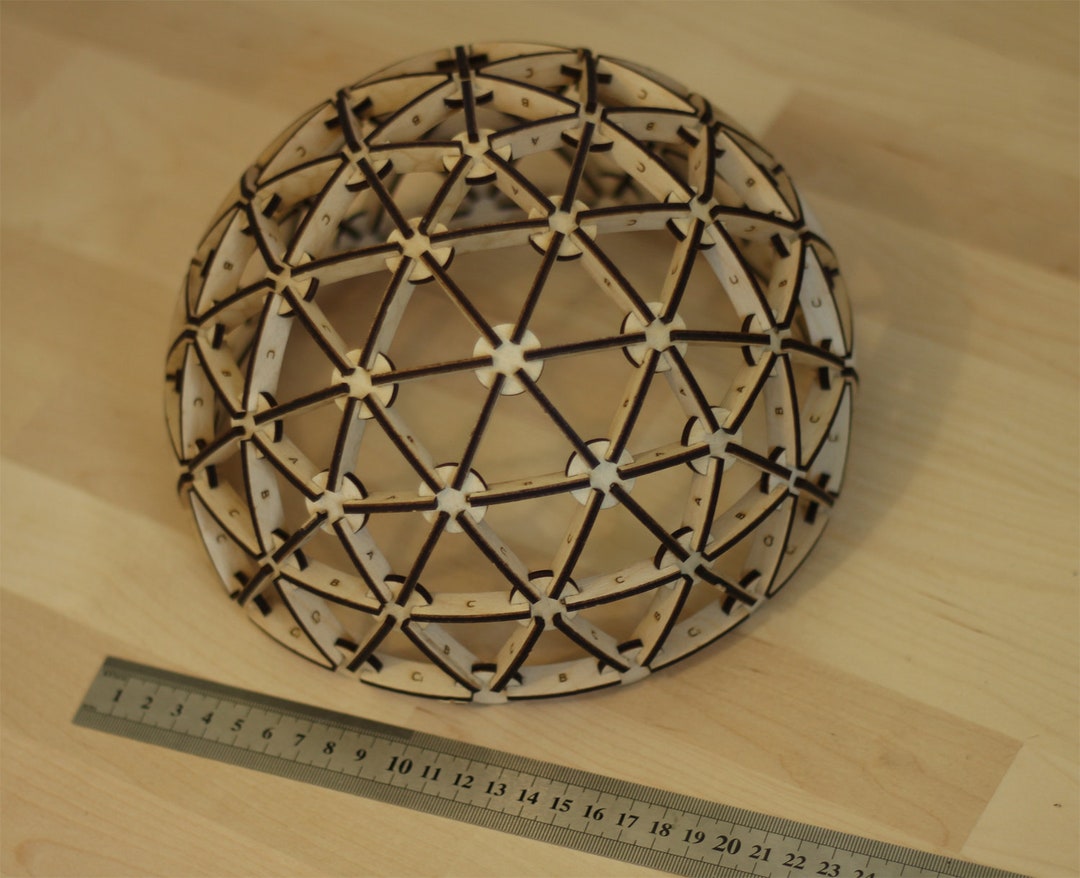 3D Model, Geodesic Dome, Geodesic Dome Model Plan - Etsy UK
