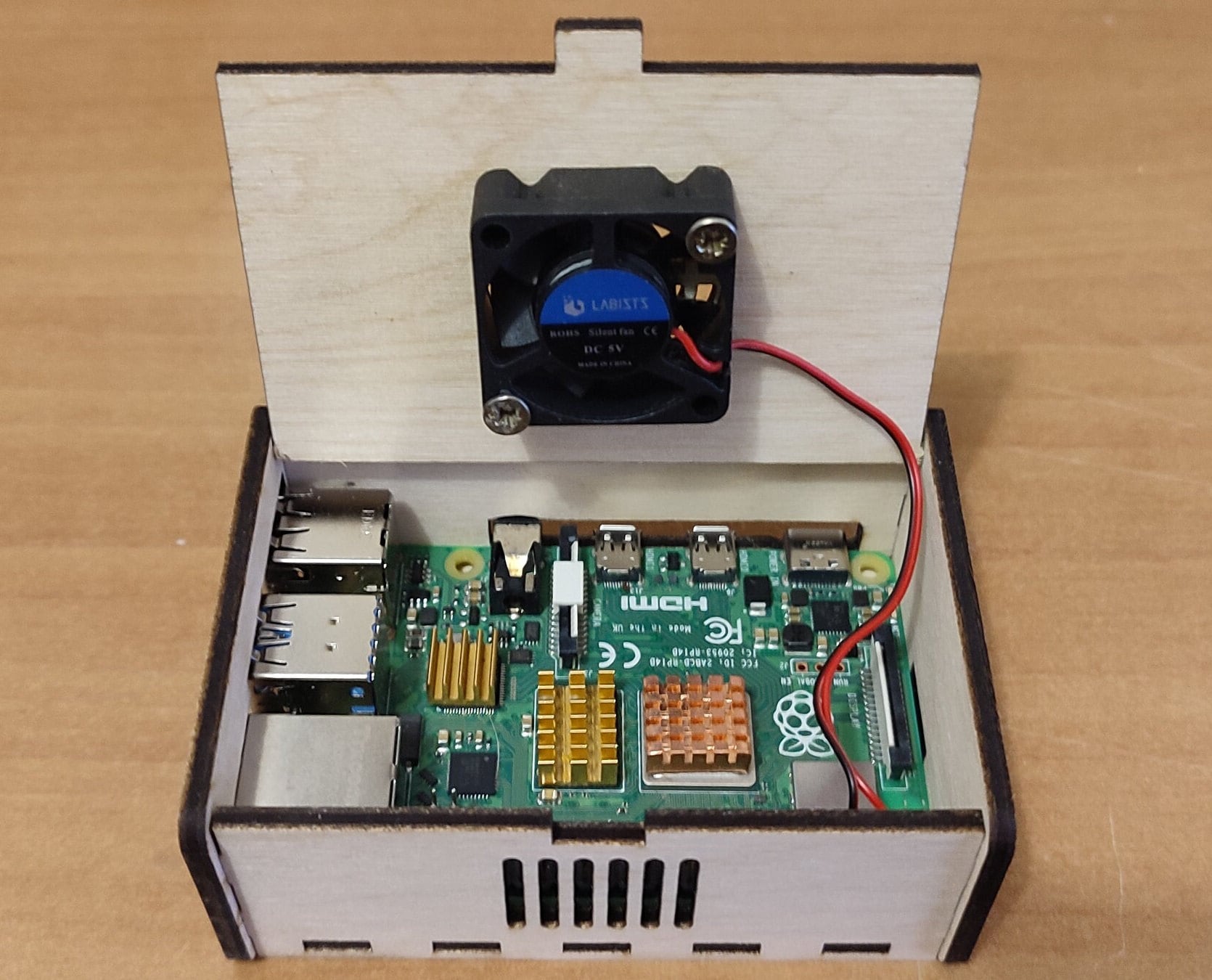 Raspberry Pi4 Box, Rpi4 Box, Raspberry PI4 Box SVG File, Raspberry Pi3b ...