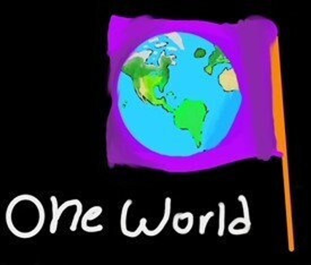 One World Poster - Etsy