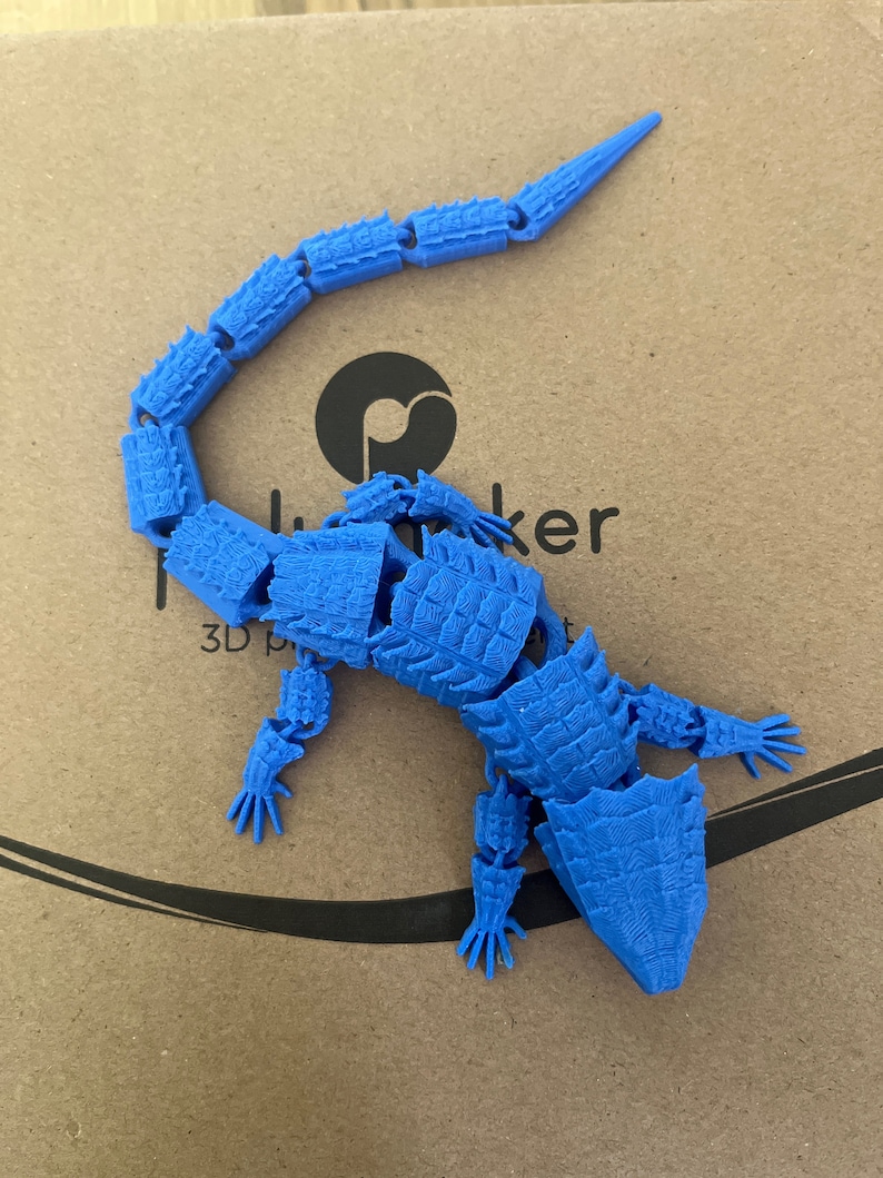 3D Printed Parametric Lizard Dragon - Etsy