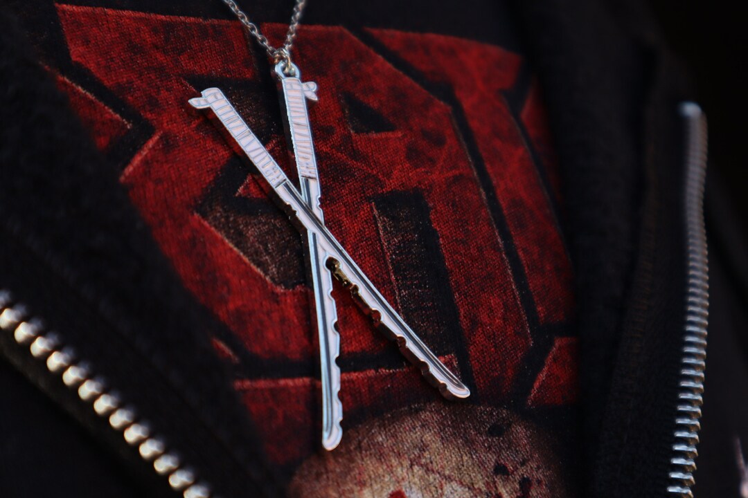 Inosuke Hashibira Demon Slayer Sword Necklace - Etsy