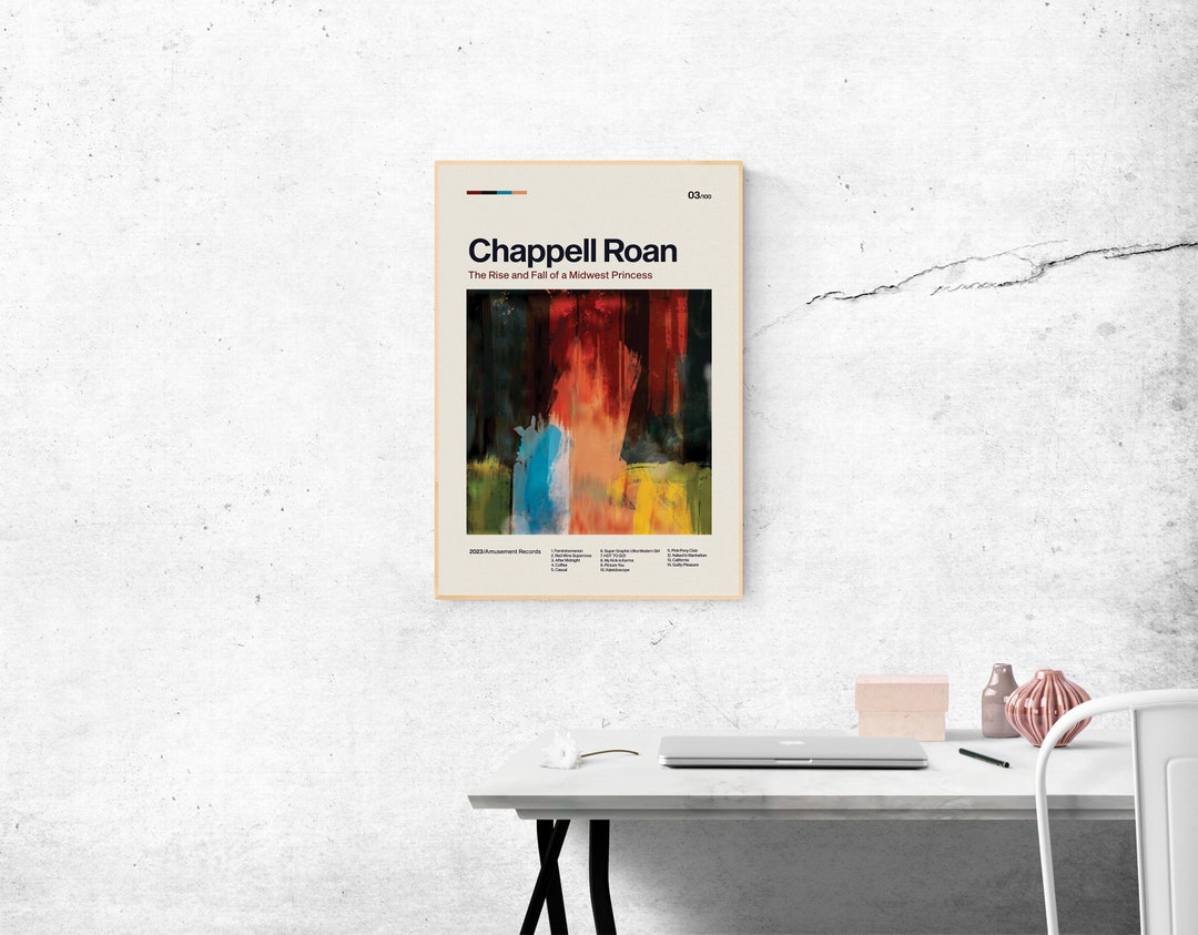 Inspired by Chappell Roan Poster Design Printabl Album the Rise and ...