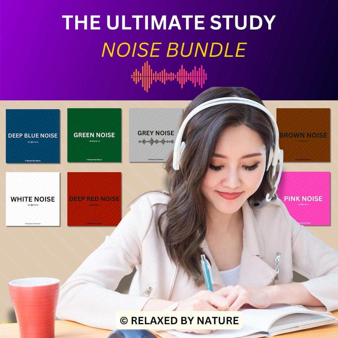 The Ultimate Study Noise Bundle | Audio Downloads for Focus | White ...