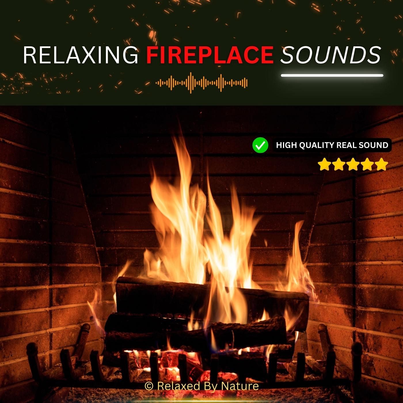 8-hour Fireplace Sounds Audio Download | Relaxing Crackling Fire Sound ...